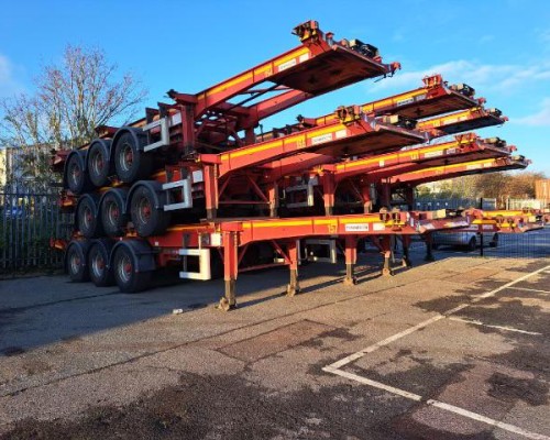 2014 DENNISON SLIDING SKELETON TRAILERS